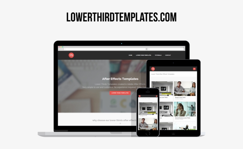 After Effects Templates - Web Template System - Free Transparent PNG ...