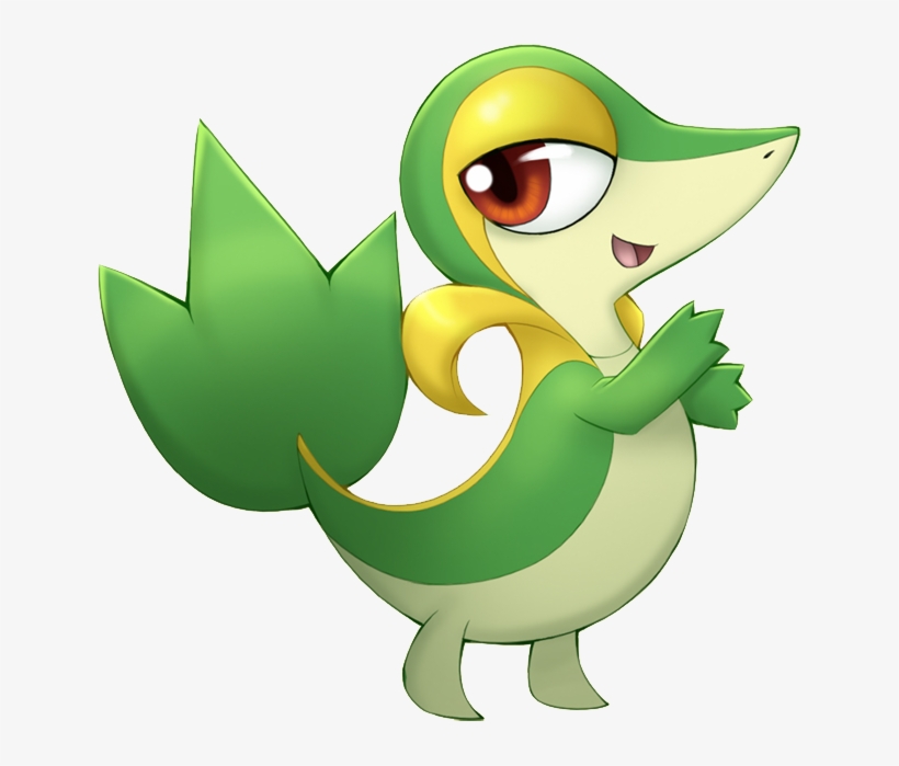 Shiny Snivy Pokédex - Free Transparent PNG Download - PNGkey