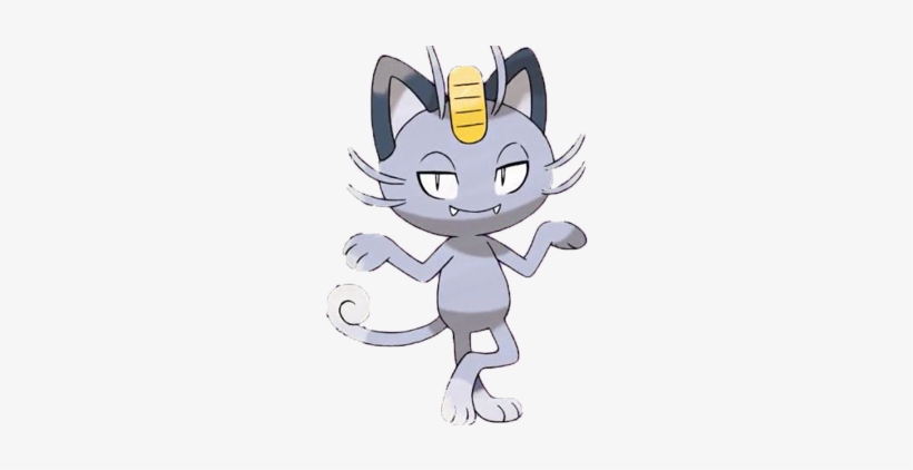 Alolan Meowth - Alolan Meowth Pokemon Go - Free Transparent PNG ...