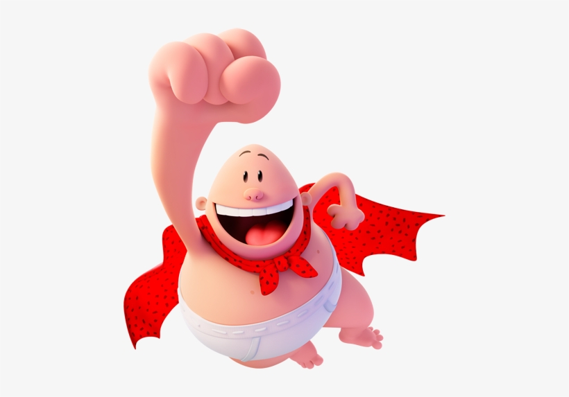 Captain Underpants Flying - Captain Underpant - Free Transparent PNG ...