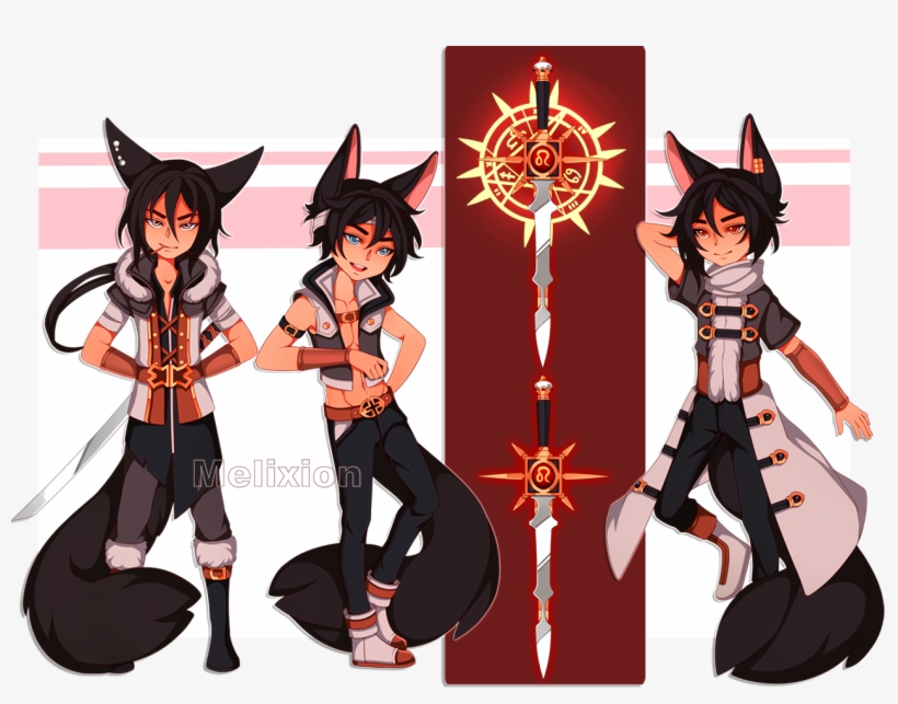 Kuro Kitsune Clan Auction - Kitsune - Free Transparent PNG Download ...
