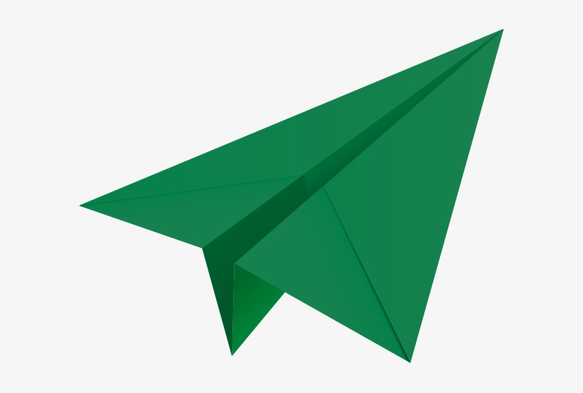 Paper Airplane Vector - Paper Plane Vector Png - Free Transparent PNG ...
