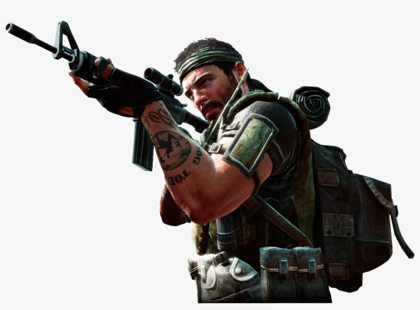 Cod - Call Of Duty Black Ops 1 Png - Free Transparent PNG Download - PNGkey