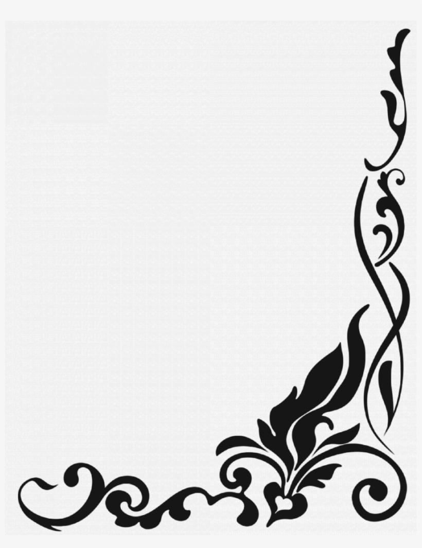 Corner Border Png Clipart Decorative Corners Clip Art - Border Png ...