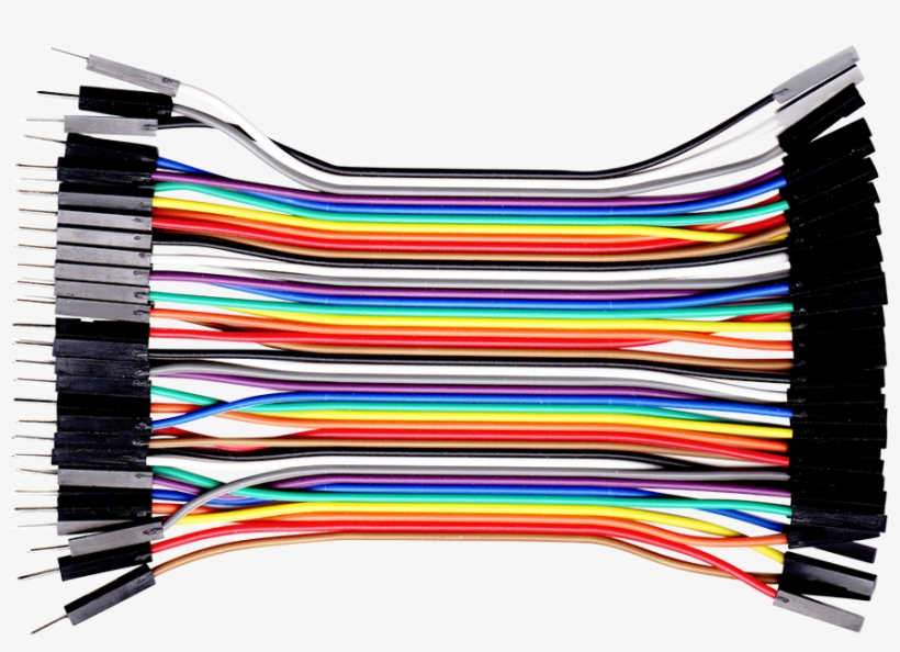 40 Pin Jumper/pin Cable Male Female For Arduino/raspberry - Pin Macho Y ...