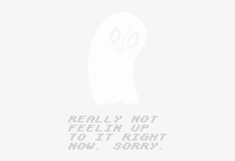 Undertale - Napstablook - Napstablook From Undertale - Free Transparent ...