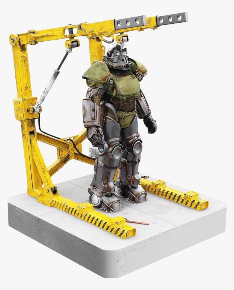 Fallout Usb Hub T-51b Power Armor - Usb Hub - Free Transparent PNG ...