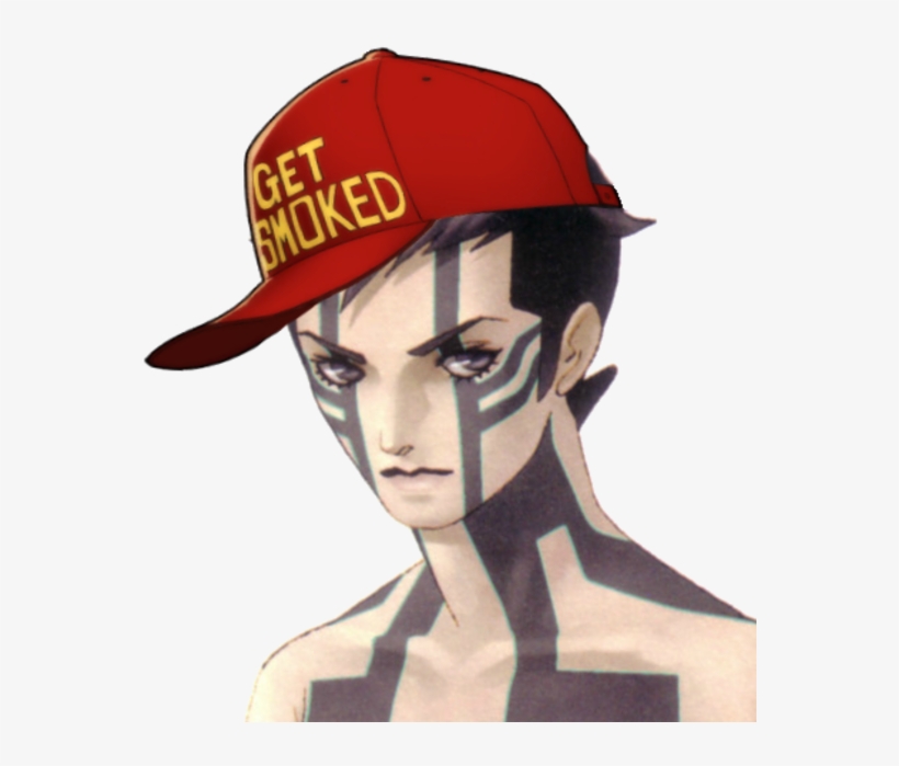 Png - Get Smoked Hat Persona 5 - Free Transparent PNG Download - PNGkey
