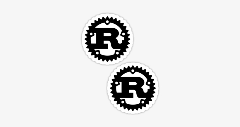 Rust Stickers - Rust Language T Shirt - Free Transparent PNG Download ...