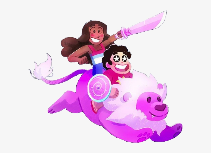 Stevenuniverse Steven Connie Leon - Cartoon - Free Transparent PNG ...