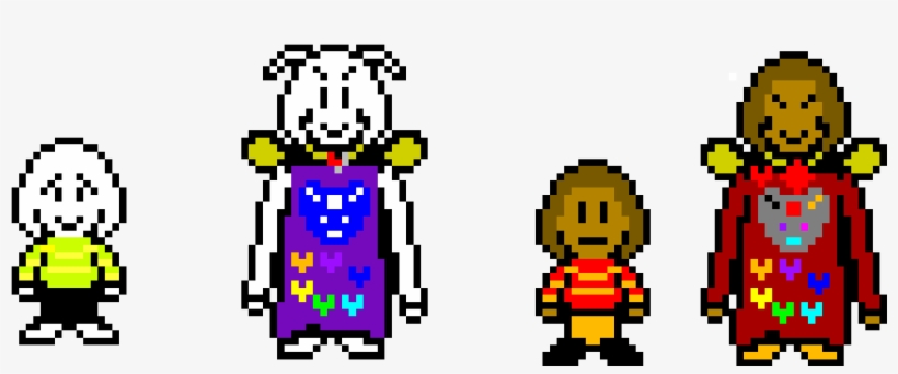 Asriel Dreemurr Sprites My Own - Asriel Dreemurr Pixel Art - Free ...