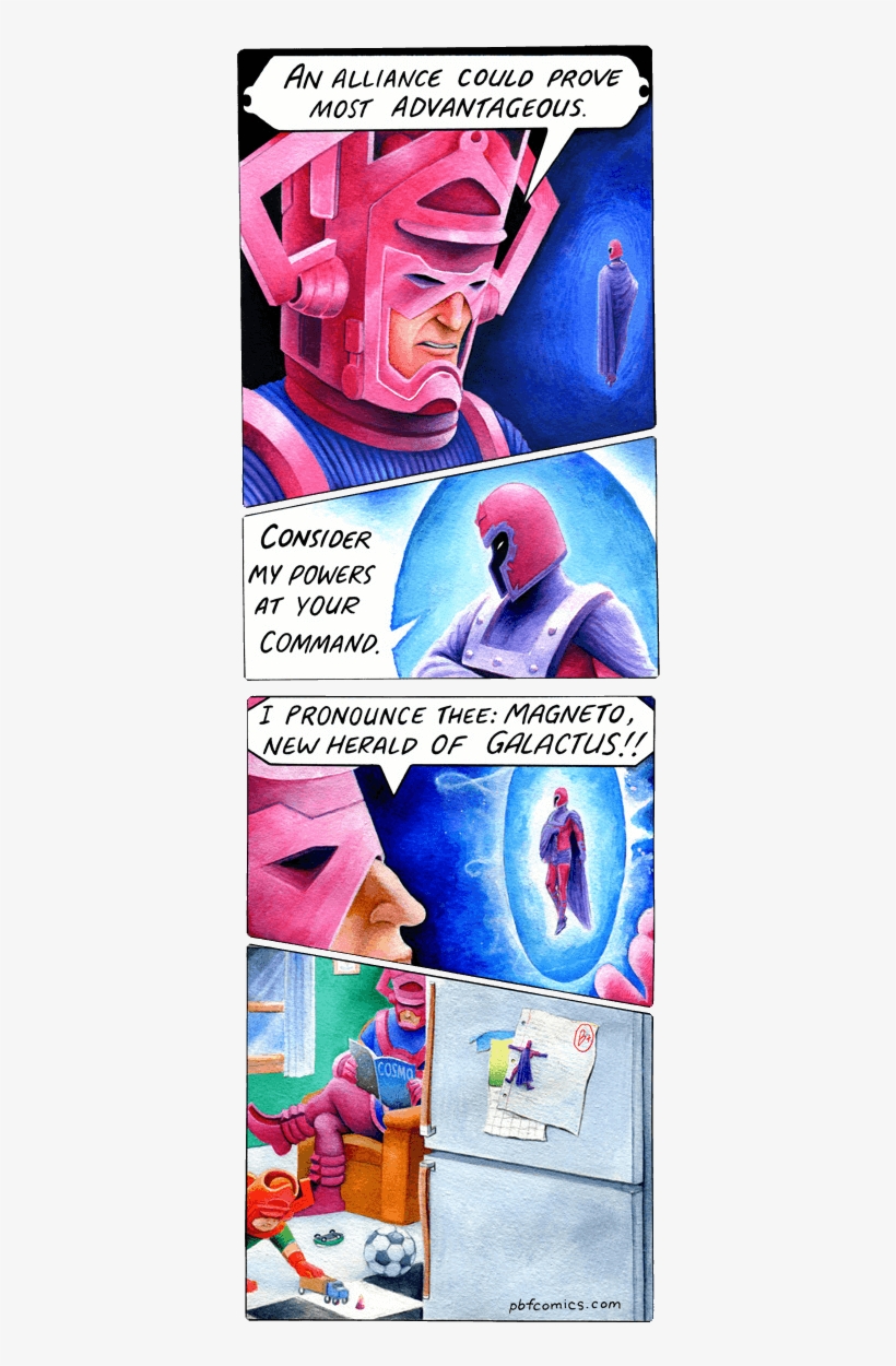 New Herald Of Galactus - Magneto Herald Of Galactus - Free Transparent ...