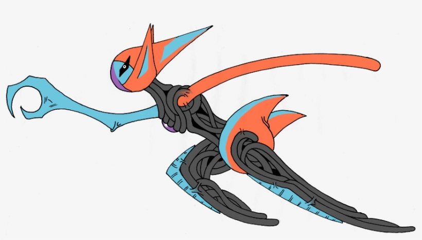 Blogg De Super Warioma - Mega Deoxys Speed Form - Free Transparent PNG ...