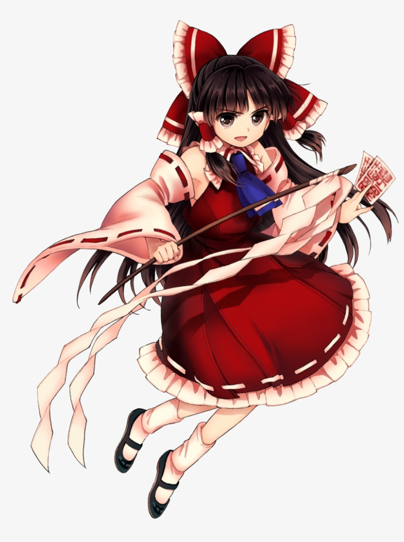 Hakurei Reimu Drawn By Harukawa Moe - Marisa Kirisame Hakurei Reimu ...