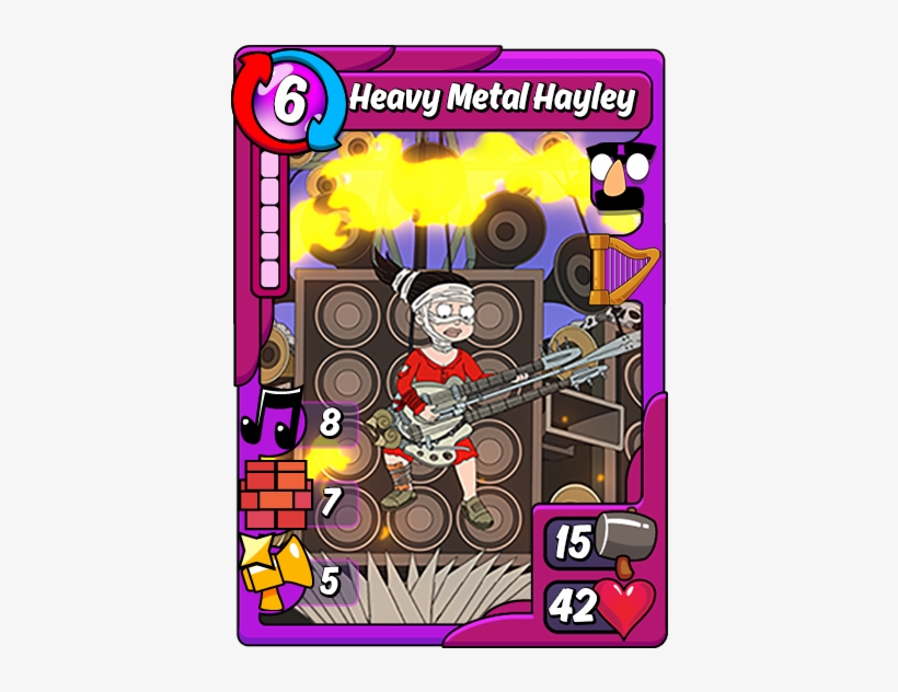 Heavy Metal Hayley - Rapture Stan - Free Transparent PNG Download - PNGkey