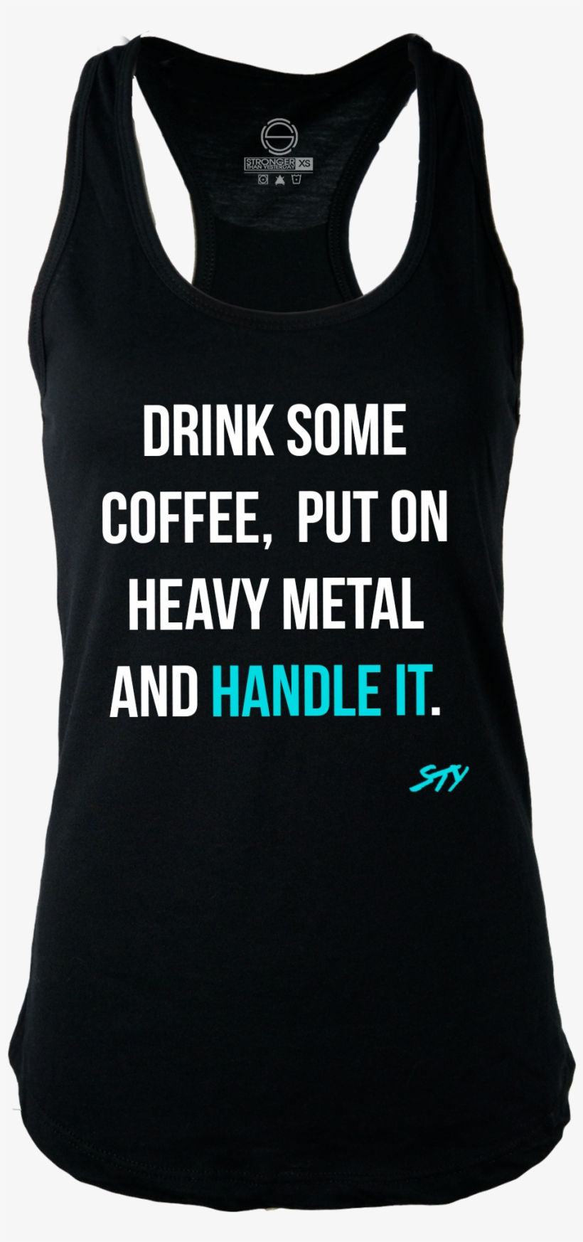Handle It - Heavy Metal - Active Tank - Free Transparent PNG Download ...