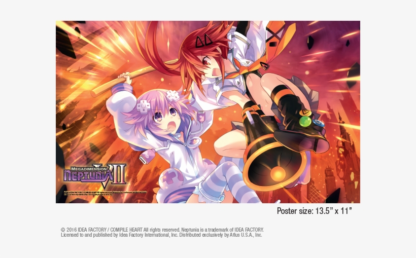 6 Nov - Megadimension Neptunia Vii Artbook - Free Transparent PNG ...
