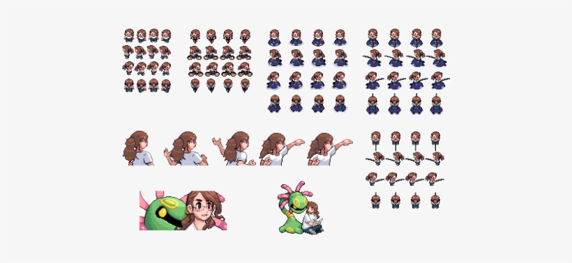 Pokemon Trainer Sprite Size