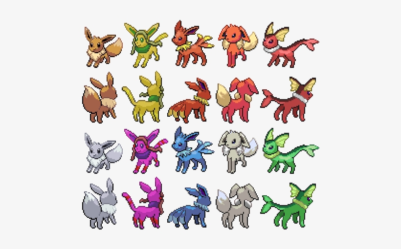 Pws6spo - Custom Pokemon Sprites - Free Transparent PNG Download - PNGkey