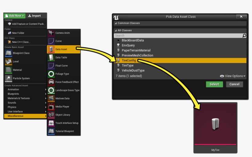 Newdataasset - Ue4 Data Asset Blueprint - Free Transparent PNG Download - PNGkey