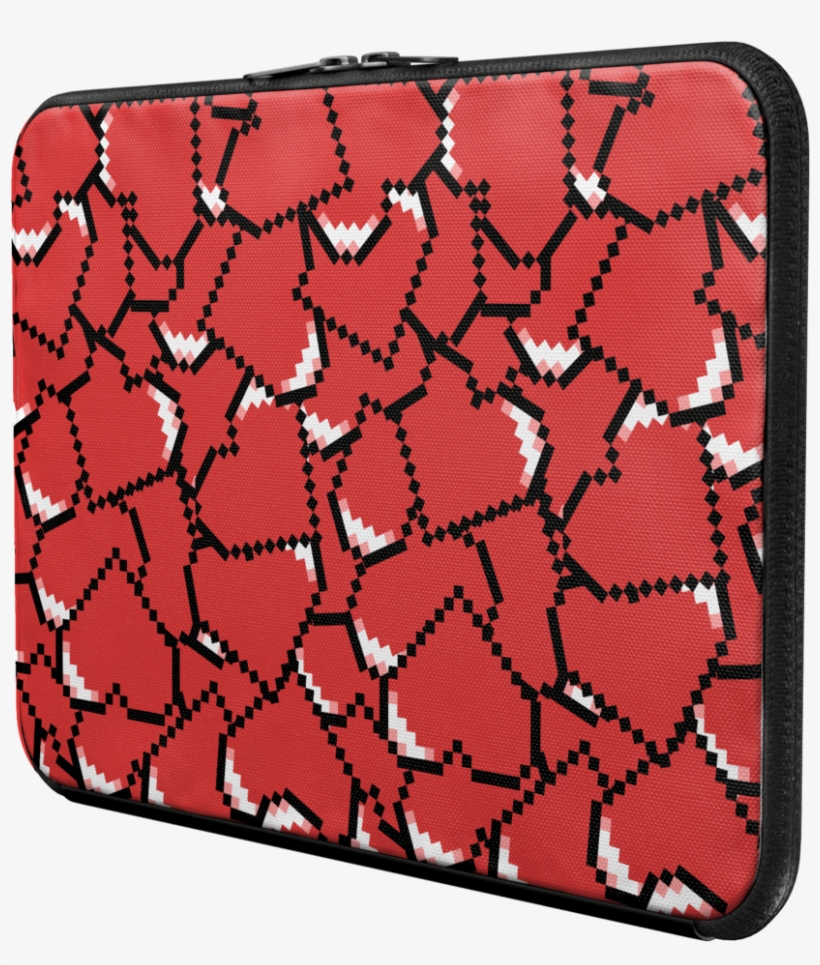 Pixel Heart Laptop Case - Coin Purse - Free Transparent PNG Download ...