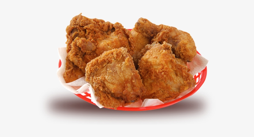 Delicious Chicken - Broasted Chicken In Plate - Free Transparent PNG ...