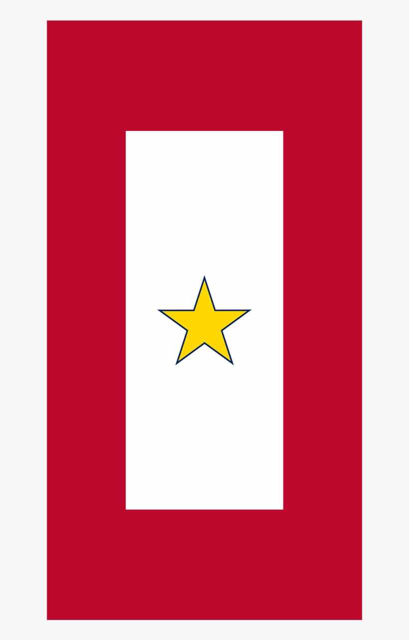 Gold Star Service Banner Filter - Flag - Free Transparent PNG Download ...
