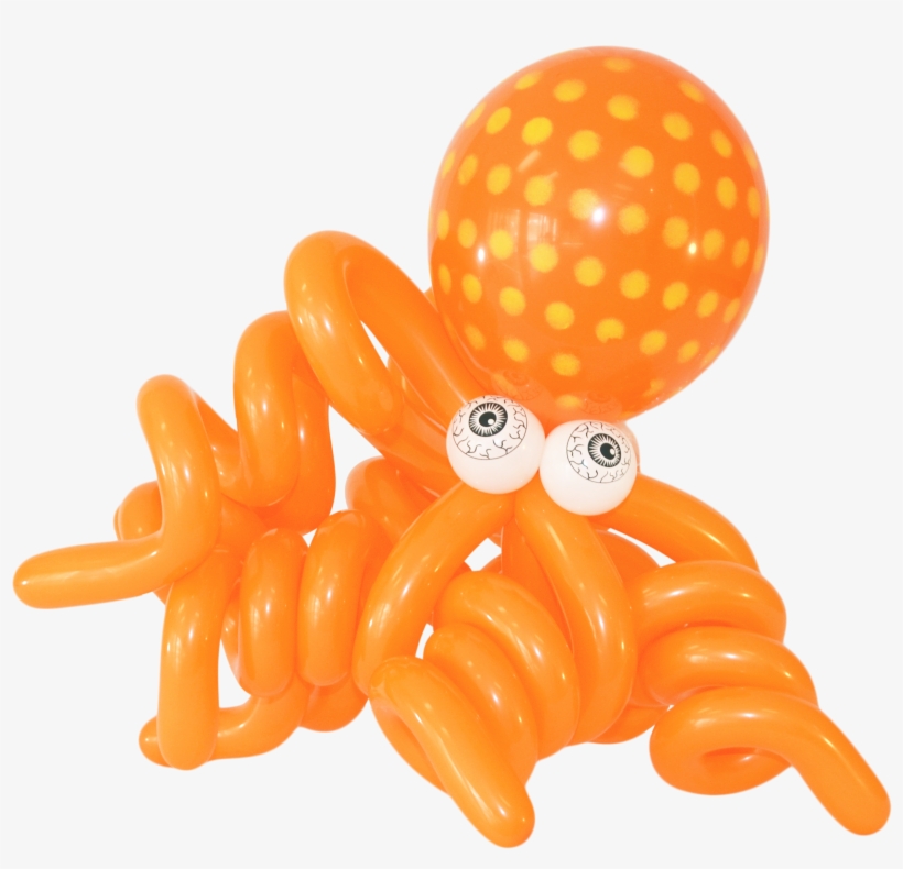 Octopus Balloon Animal - Balloon - Free Transparent PNG Download - PNGkey