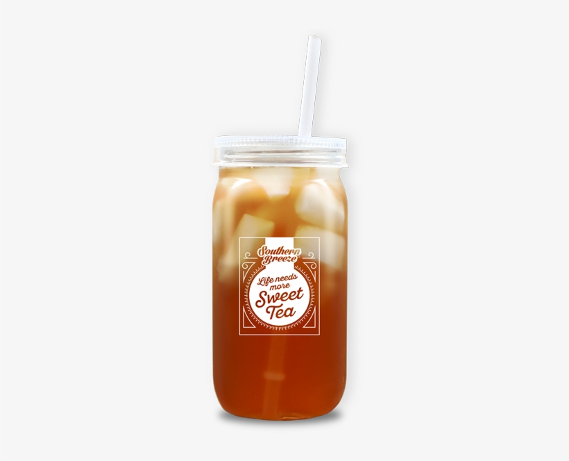 Southern Breeze Sweet Tea Mason Jar - Egg - Free Transparent PNG ...