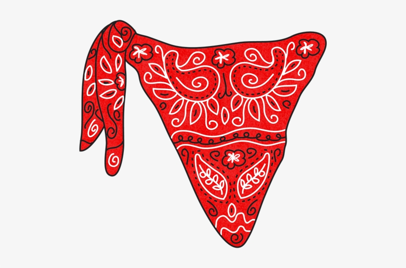 Scarf Clipart Cowboy - Kerchief - Free Transparent PNG Download - PNGkey