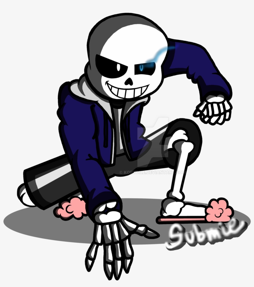 Undertale - Sans Transparent Art - Free Transparent PNG Download - PNGkey
