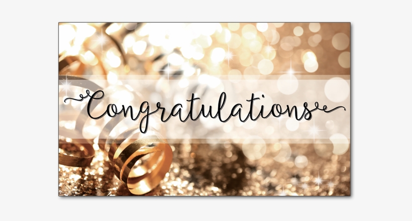 Gold Ribbon Congratulations - Ribbon - Free Transparent PNG Download ...