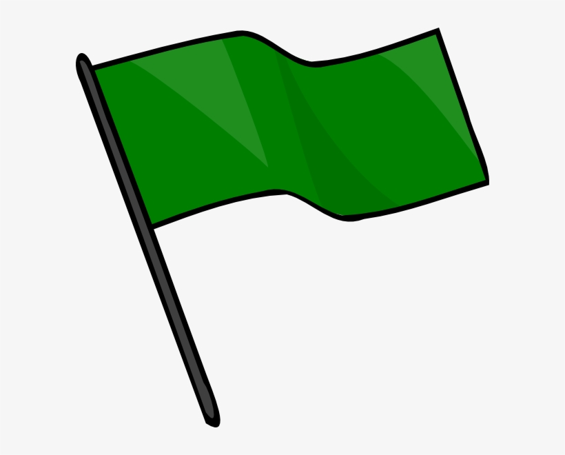 Green Flag Clipart - Free Transparent PNG Download - PNGkey
