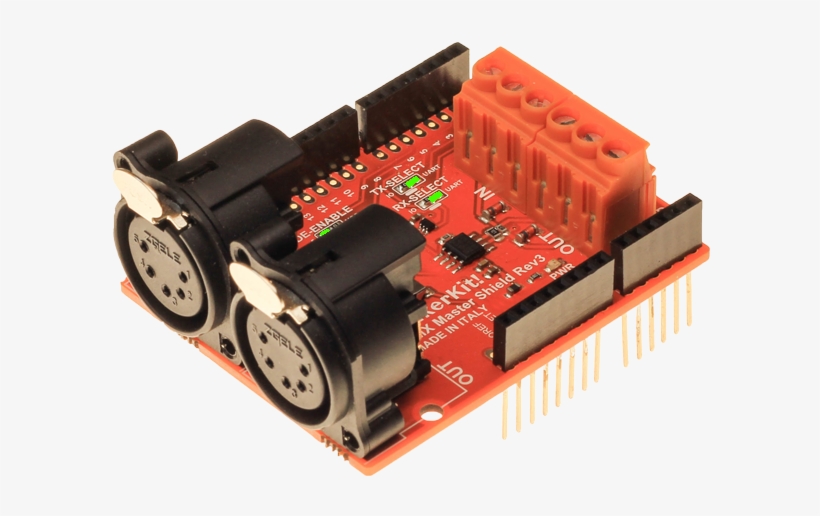 Tinkerkit Dmx Shield - Tinkerkit Dmx Master Shield - Free Transparent ...