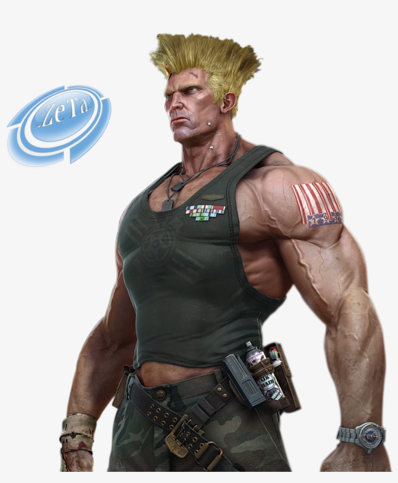 Guile Render - Free Transparent PNG Download - PNGkey