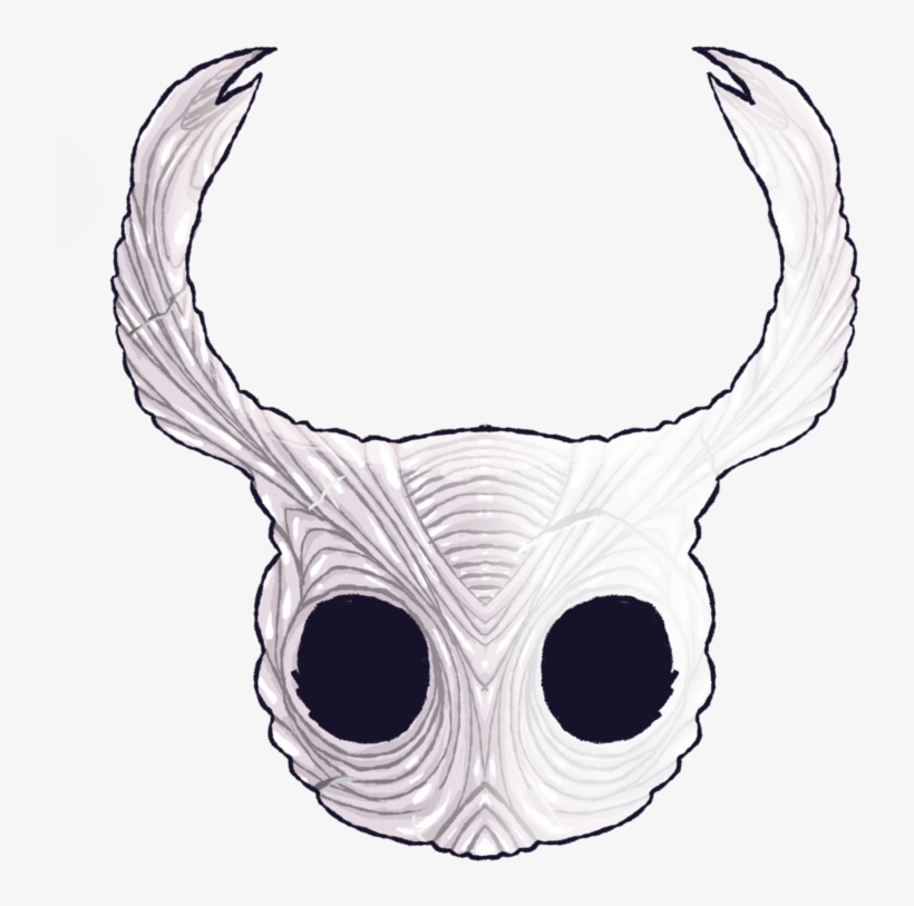 Hollow Knight Helm By Gotchanow - Hollow Knight Mask - Free Transparent ...