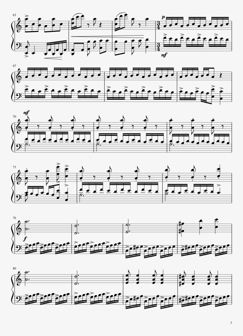 Hornet Sheet Music Composed By Christopher Larkin Arranged - The Beatles - Free Transparent PNG ...