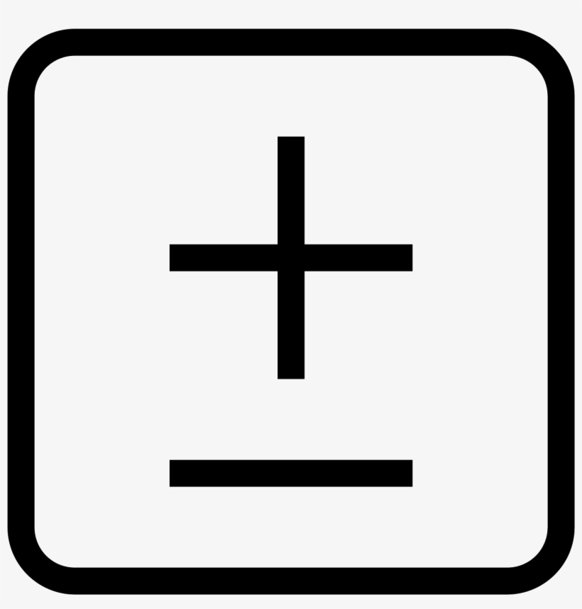 Plus Minus 2 Icon - Lightroom Icon Png - Free Transparent PNG Download ...