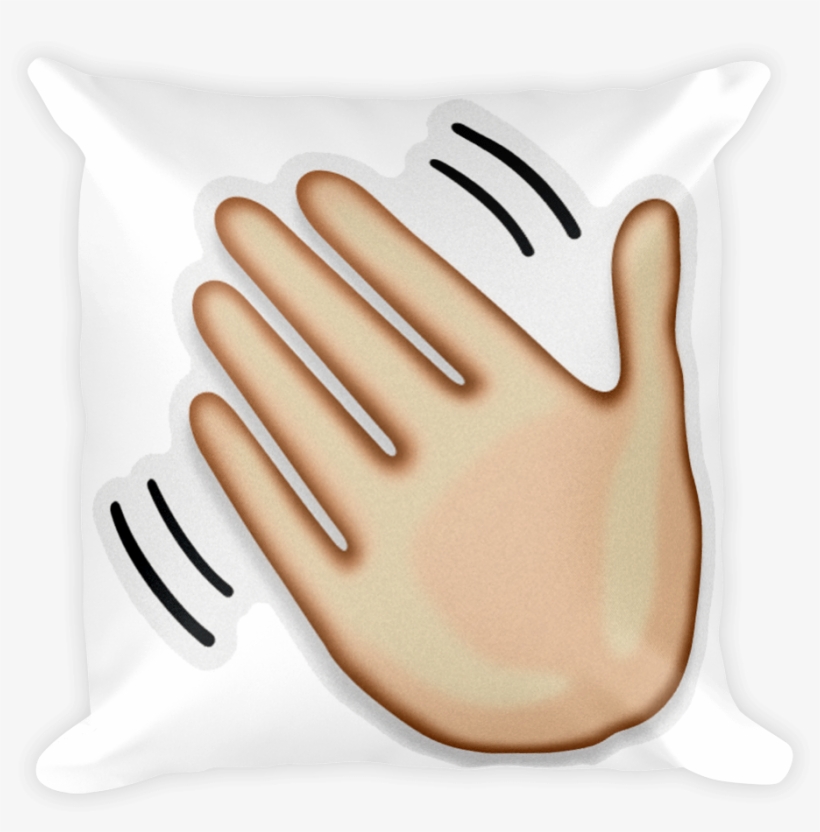 Waving Hand Sign - Transparent Background Wave Emoji - Free Transparent ...