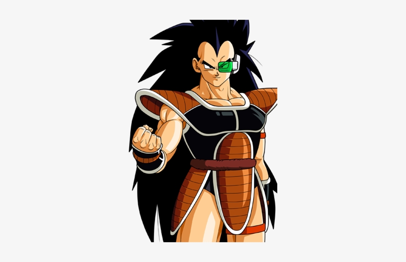 Raditz - Raditz Tied Back Hair - Free Transparent PNG Download - PNGkey