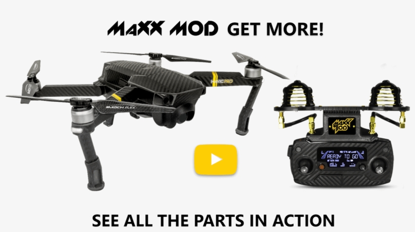 Maxx Mod Dji Mavic Pro - Mavic Pro Maxx Mod - Free Transparent PNG ...