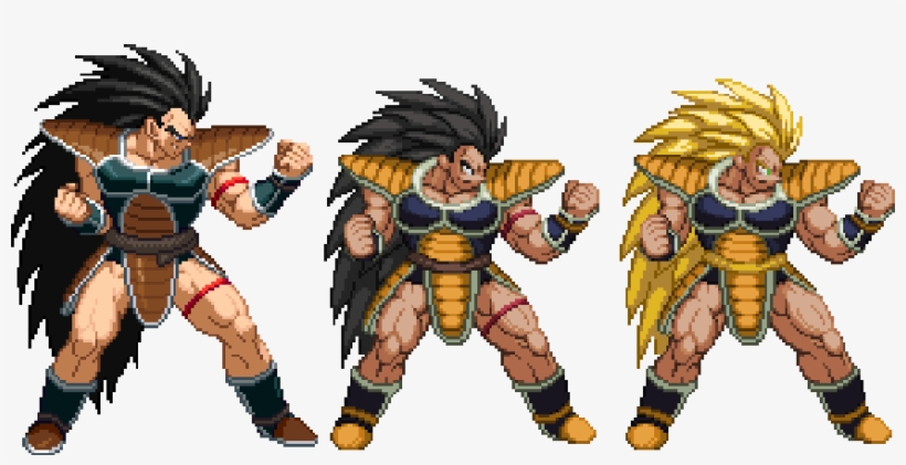 Raditz Z2 Conversion - Raditz Z2 Sprite - Free Transparent PNG Download ...