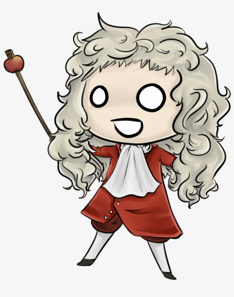 Isaac Newton By Poqu - Sir Isaac Newton Drawing - Free Transparent PNG ...