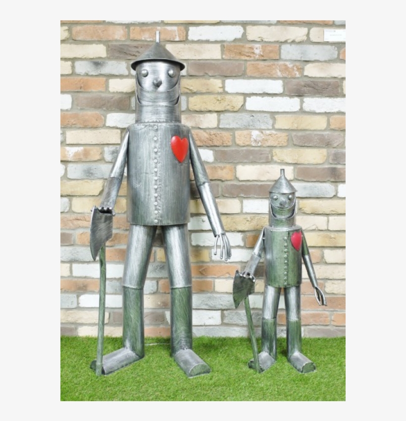 135cm Metal Tin Man Sculpture Ornament - Free Transparent PNG Download ...