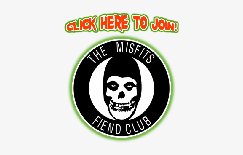 Misfits Fiend Club T Shirt - Free Transparent PNG Download - PNGkey