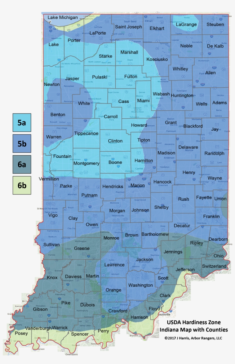 Usda Hardiness Zone Map - United States Of America - Free Transparent ...