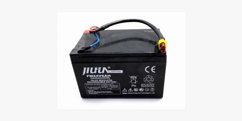 Baterãa Max Rocket - Batería Max Rocket 24v/6ah - Free Transparent PNG ...