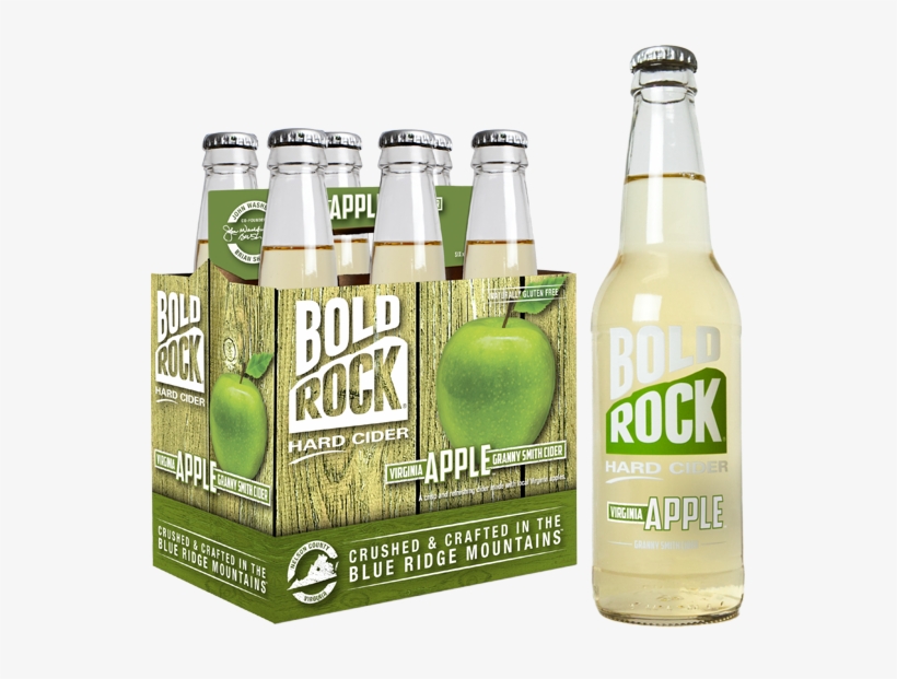 Bold Rock Green Apple Cider - Free Transparent PNG Download - PNGkey