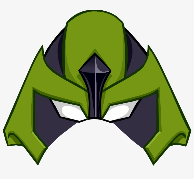 Ooze Mask - Club Penguin Masks - Free Transparent PNG Download - PNGkey