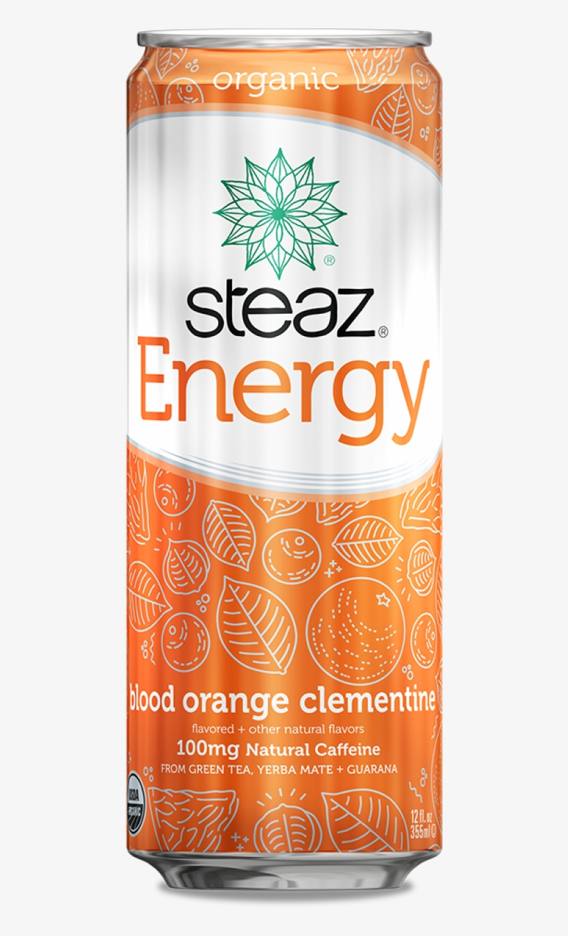 Orange Energy - Steaz Organic Energy Drink Berry Flavor, 12 Ounce (pack ...